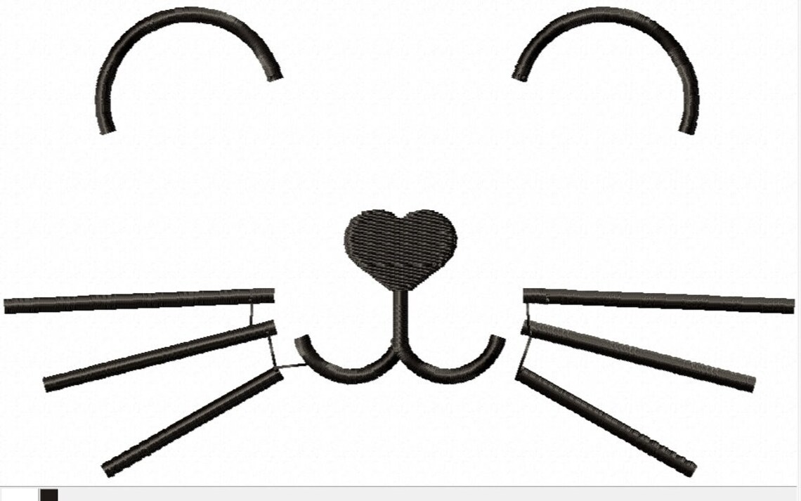 Muzzle of Rabbit Cat and a Separate Heart / Muzzle for - Etsy