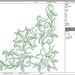 Corner Machine Embroidery Design Instantly Download - Etsy