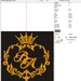 Monogram Frame With Crown Machine Embroidery Design - Etsy