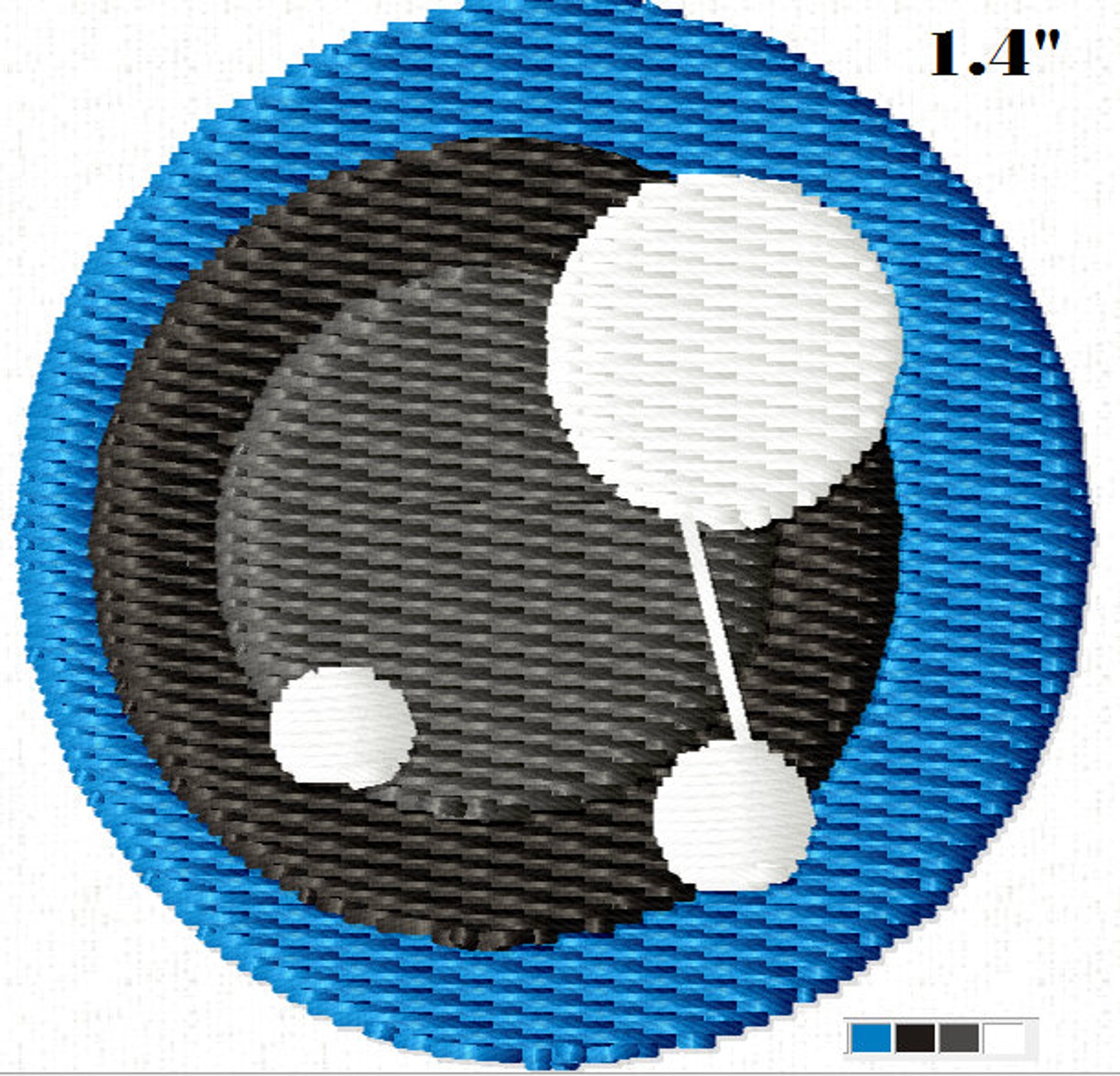 Round Eyes Four Sizes / Eyes for a Plush Toy Machine Embroidery Designs ...