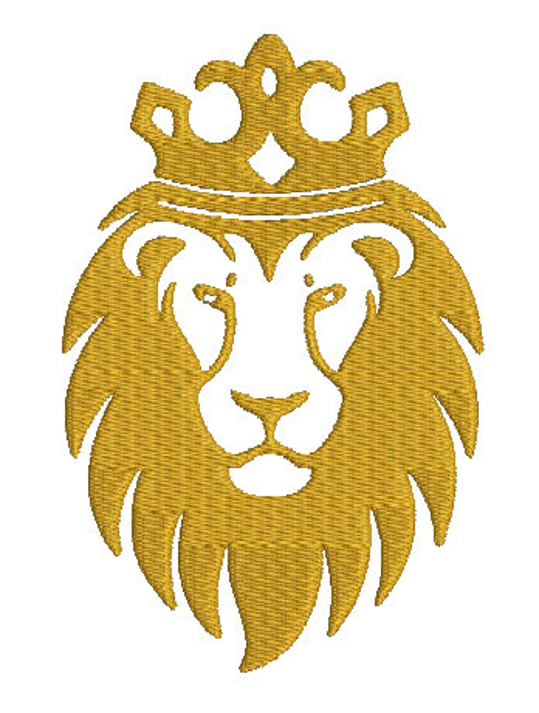 Lion Machine Embroidery Design - Etsy