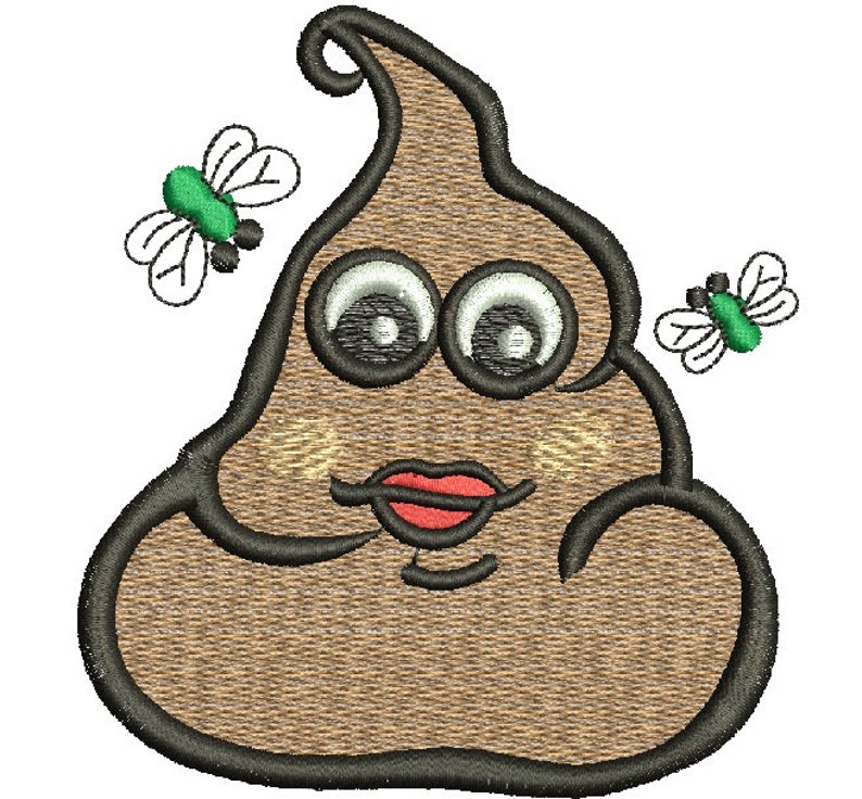 Poop Machine Embroidery Design Instantly Download - Etsy