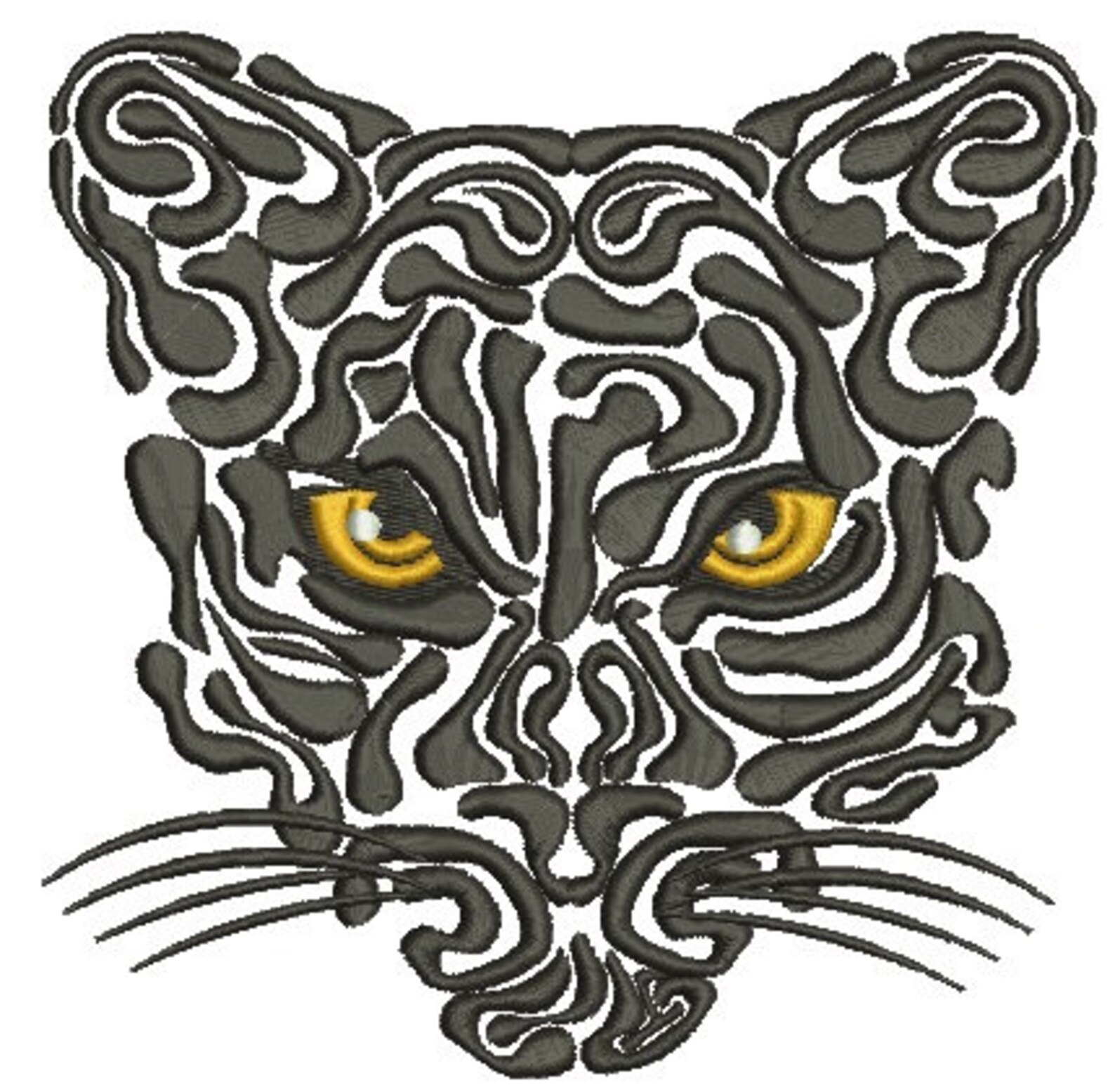 Puma Machine Embroidery Design Instantly Download - Etsy