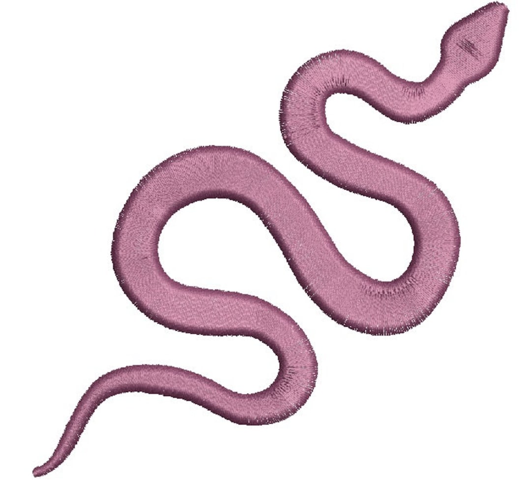 Snake Machine Embroidery Design, Instantly Download - Etsy