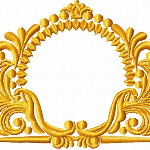 Vintage Frame for Monogram or Name . Name Frame Machine Embroidery ...