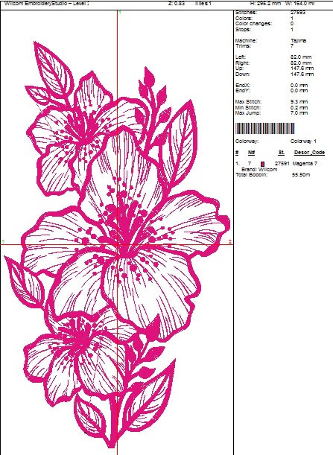 Bouquet Lilies Machine Embroidery Design | Etsy