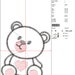 Bear Machine Embroidery Design - Etsy