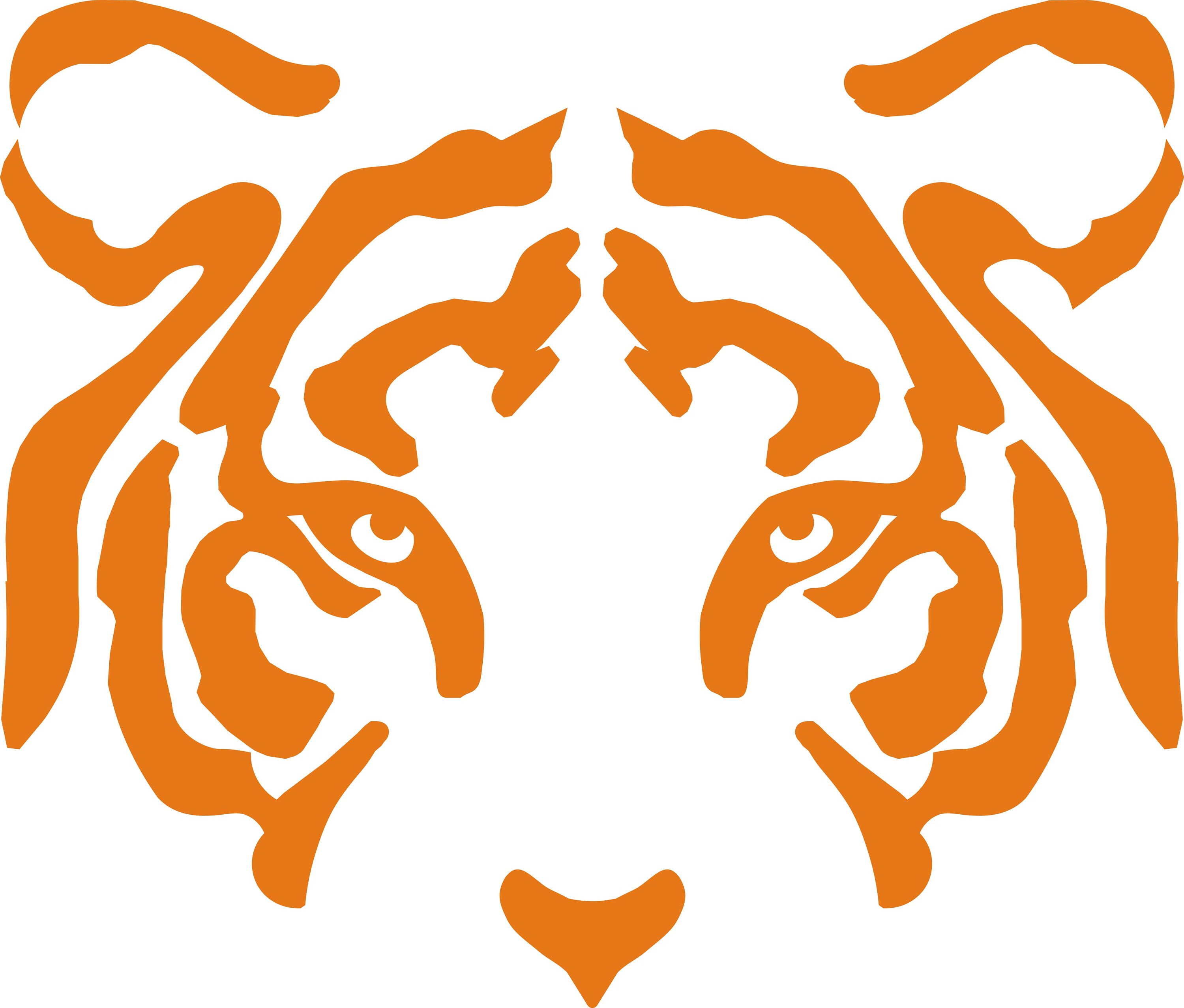 Tiger vector SVG. dxf PNG. EPS. jpg big size 300 dpi | Etsy