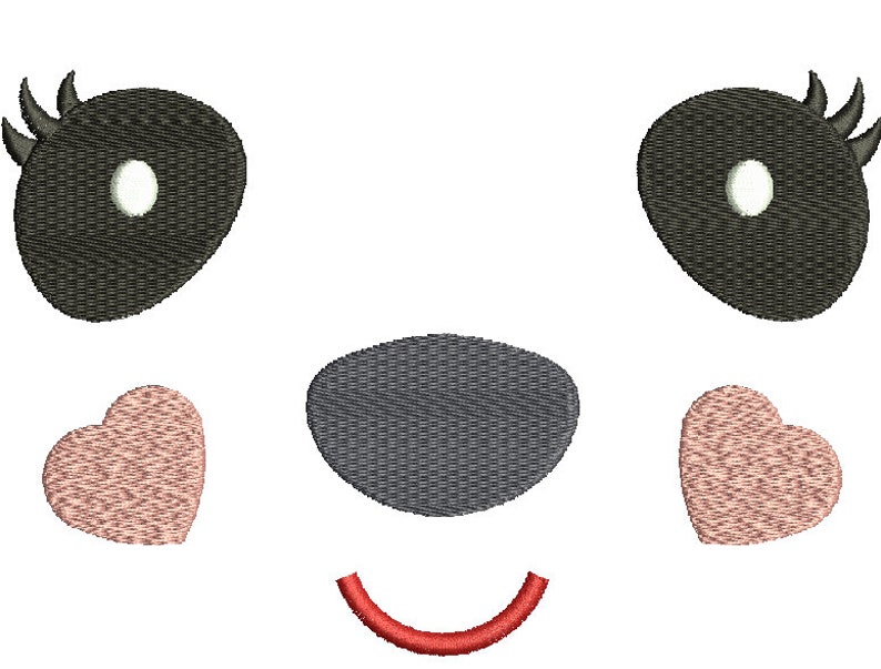 Face Machine Embroidery Designs Instantly Download - Etsy