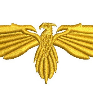 Heraldic Eagle Embroidery Machine Embroidery Design, Instant Download ...