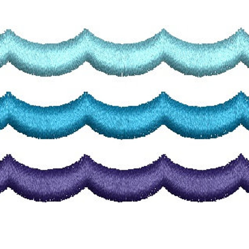 Wave Borders - Etsy