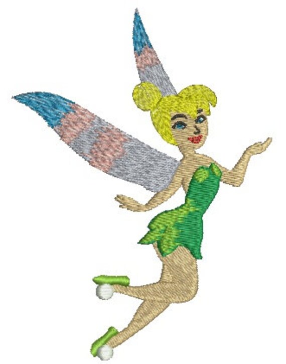 Fairy Machine Embroidery Design - Etsy
