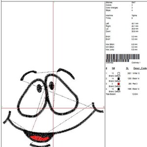 Face With a Smile Machine Embroidery Designs, Instantly Download 3 ...