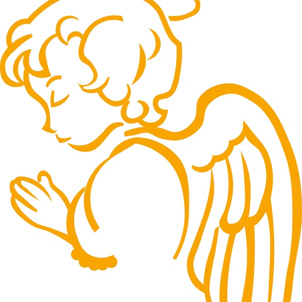 Angel Svg - Etsy