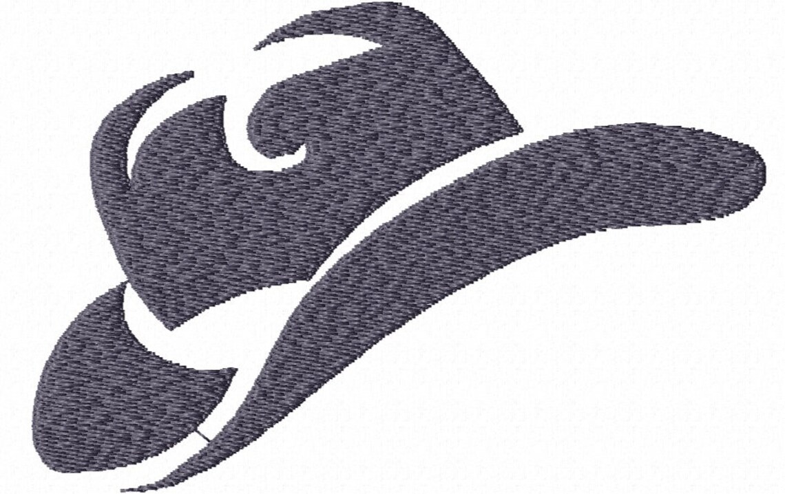 Cowboy Hat Machine Embroidery Designs Instantly Download - Etsy