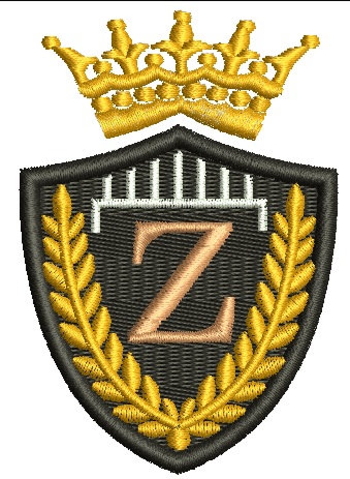 Heraldic Shield Font Laurel Wreath Font Alphabet/ Monogram - Etsy