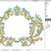 Baroque Monogram Frame Machine Embroidery Designs, Instantly Download ...