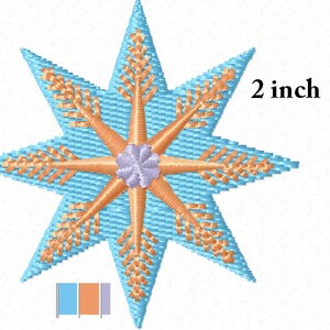 Christmas Star Machine Embroidery Design - Instant Download - Etsy