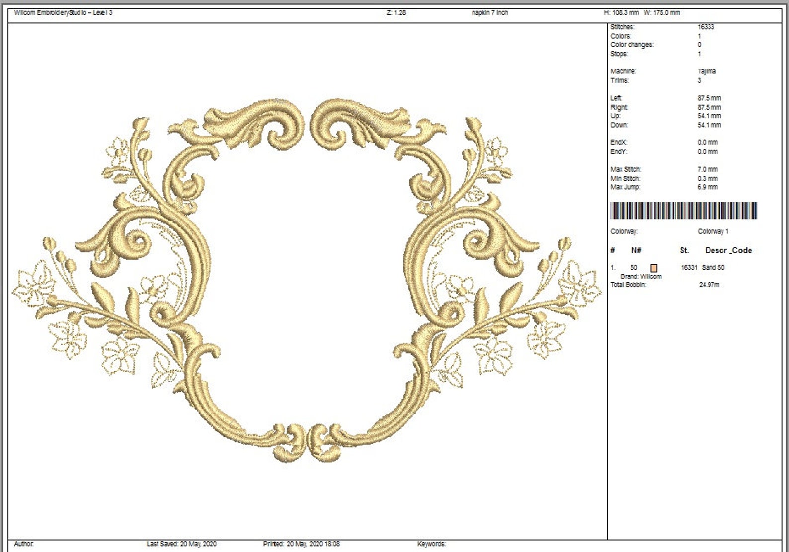 Vintage Baroque Monogram Frame / Monogram Frame Machine - Etsy