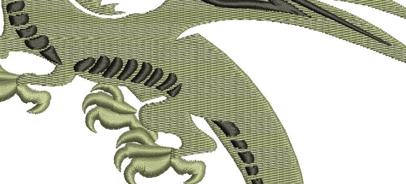 Dragon Machine Embroidery Design Instantly Download - Etsy