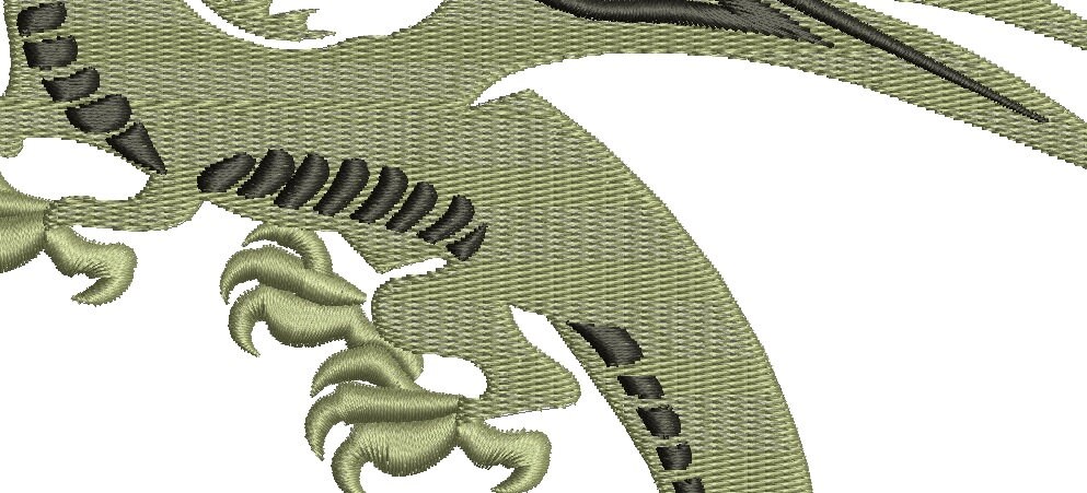Dragon Machine Embroidery Design Instantly Download - Etsy