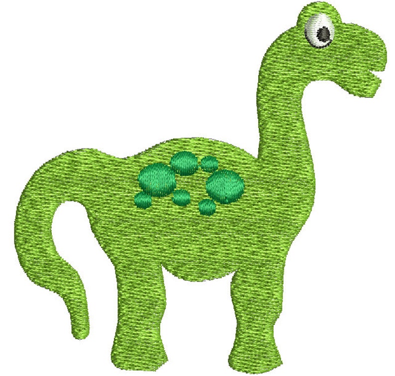 Dinosaur Machine Embroidery Design Instantly Download - Etsy