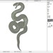 Snake Machine Embroidery Design, Instantly Download - Etsy