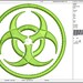 Biohazard Symbol Machine Embroidery Design - Etsy