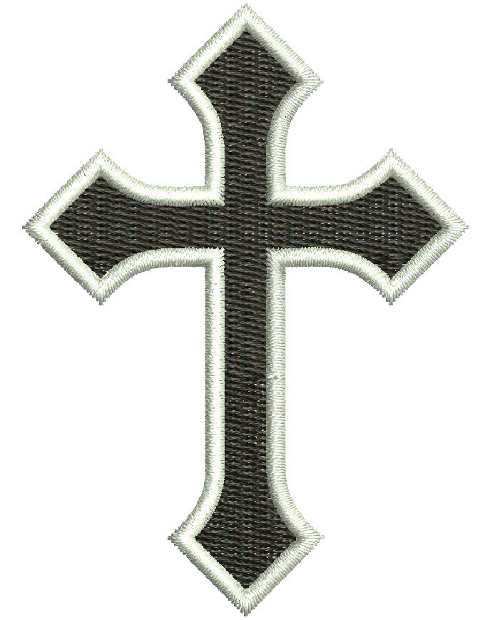 Cross Embroidery Design. Easter Cross Embroidery Design. - Etsy