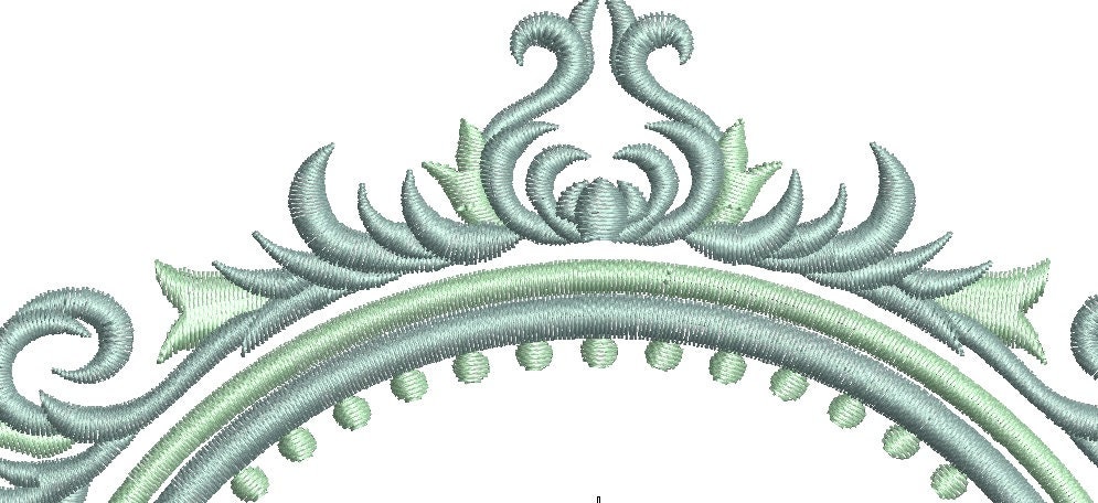 Flourish Monogram Frame Machine Embroidery Designs instantly | Etsy