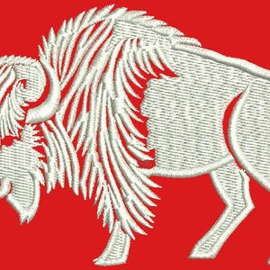 Buffalo Bison Machine Embroidery Designs, Instantly Download - Etsy