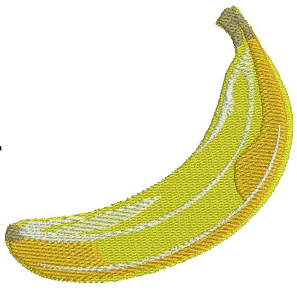 Realistic Banana Machine Embroidery Design Instant Download | Etsy
