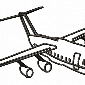 Airplane / Aircraft Machine Embroidery Design - Etsy