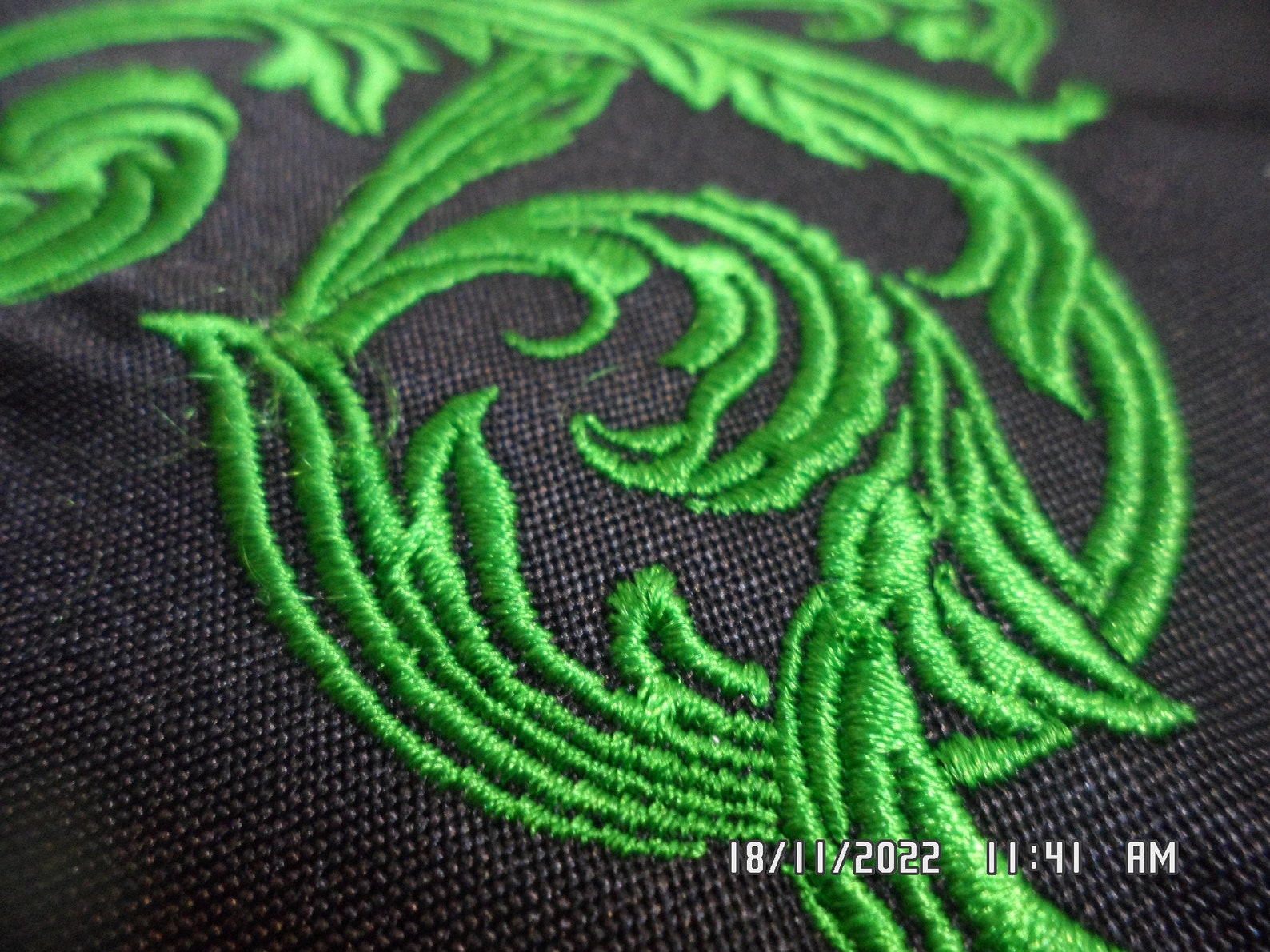 Baroque Corner Machine Embroidery Design Instantly Download - Etsy