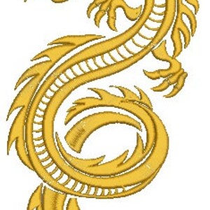 Chinese Dragon Machine Embroidery Design, Instantly Download - Etsy