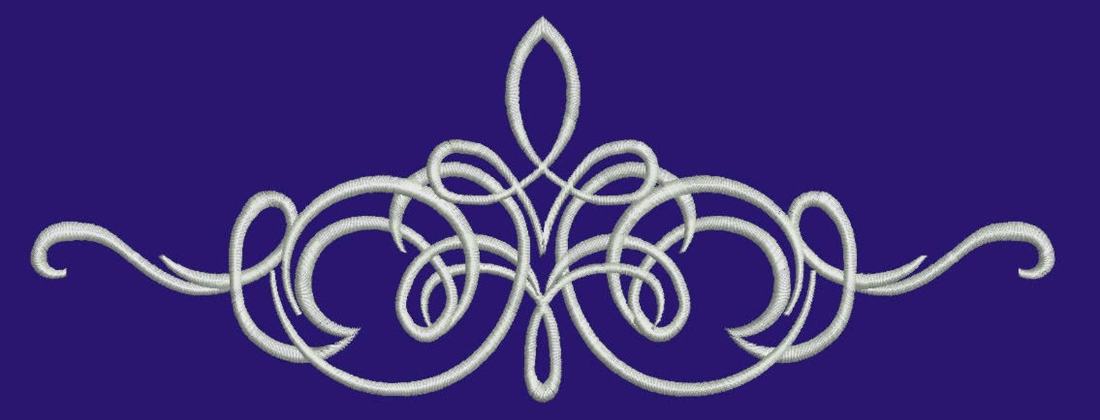 Monogram Pattern Machine Embroidery Design | Etsy