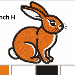 Rabbit Bunny Machine Embroidery Designs, Instantly Download - Etsy UK
