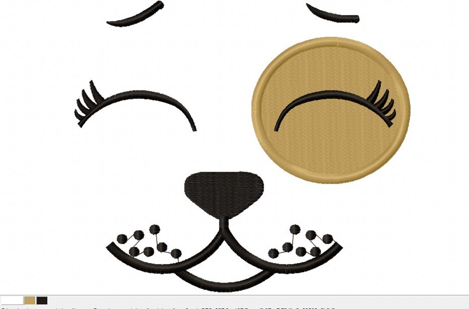 Dog's Face Big Sizes Machine Embroidery Designs Instantly - Etsy