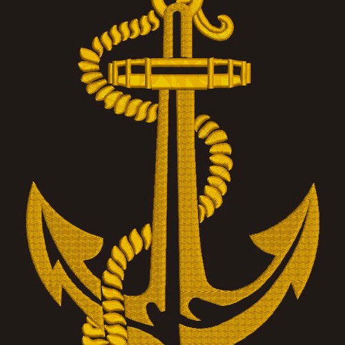 Anchor and Rope Machine Embroidery Designs Design Tested - Etsy