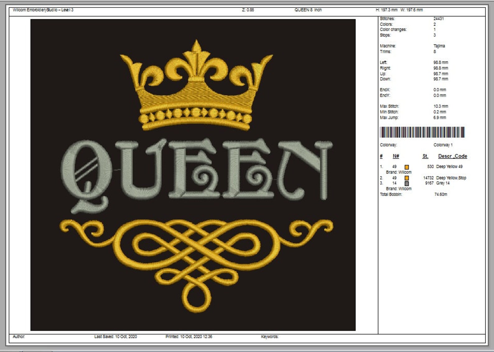 Queen Machine Embroidery Designs Instantly Download | Etsy