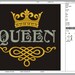 Queen Machine Embroidery Designs, Instantly Download - Etsy