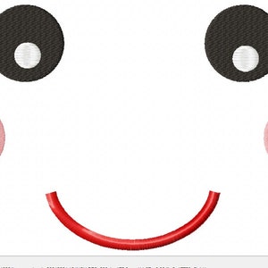 Eyes and Smile Machine Embroidery Designs, Instantly Download - Etsy