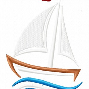 Dream Ship Machine Embroidery Design - Etsy
