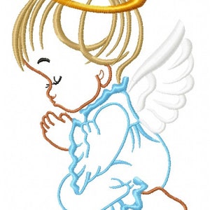 Little Angel Machine Embroidery Design - Etsy