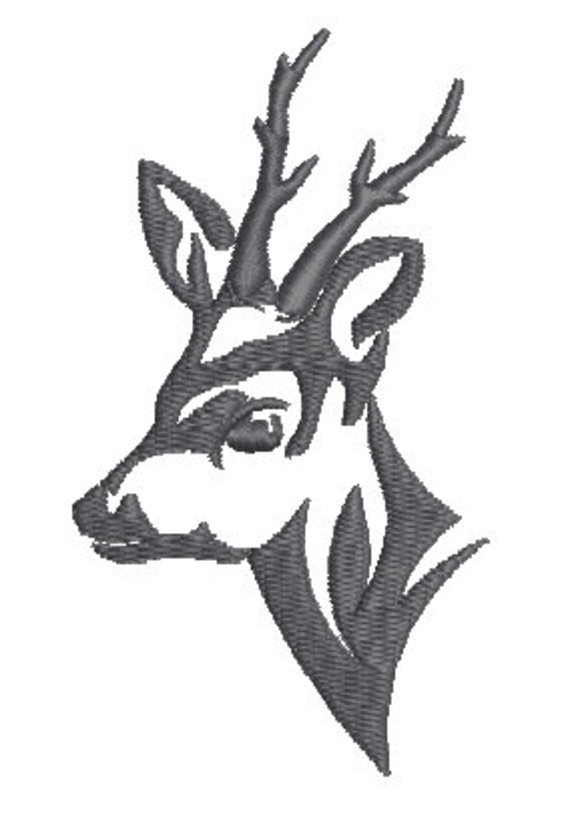 Roe Deer Machine Embroidery Design - Etsy