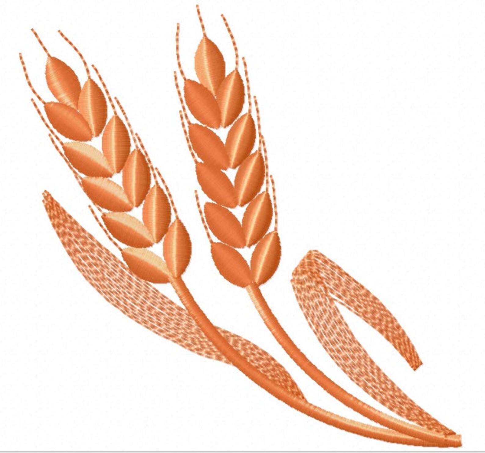 Wheat Stalks Machine Embroidery Design digital File. - Etsy