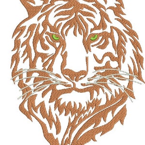 Tiger Machine Embroidery Designs, Instantly Download - Etsy
