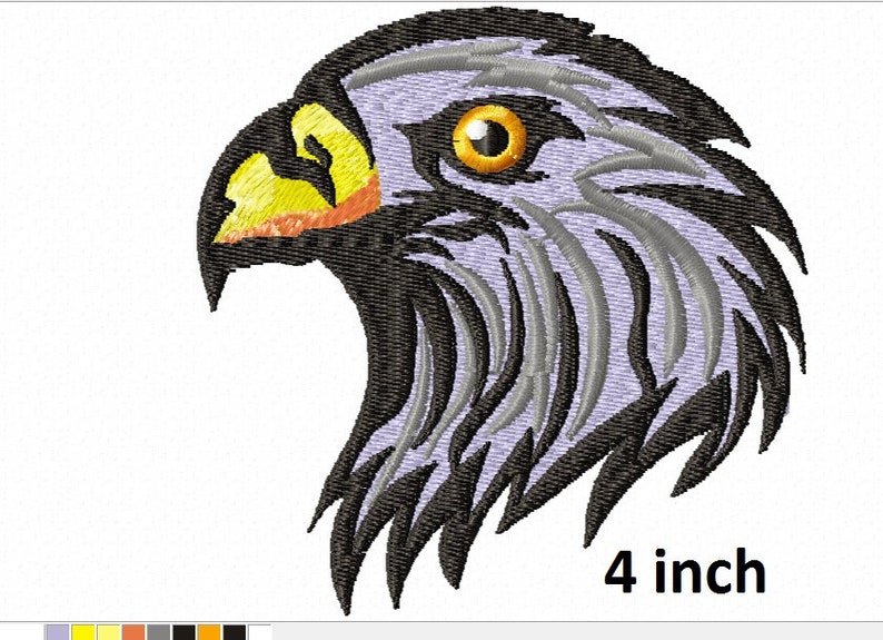 Eagle Embroidery Machine Embroidery Design Instant Download - Etsy
