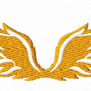 Wings Machine Embroidery Design Digital File Instant Download - Etsy