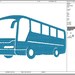 Modern Bus Machine Embroidery Design, Instantly Download - Etsy